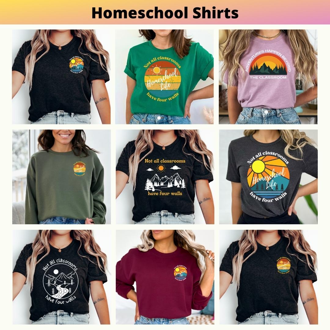 Homeschool Shirts – The Knotty Walnut