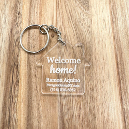 Branded Realtor Keychains - Closing Keychain - Open House Marketing ...