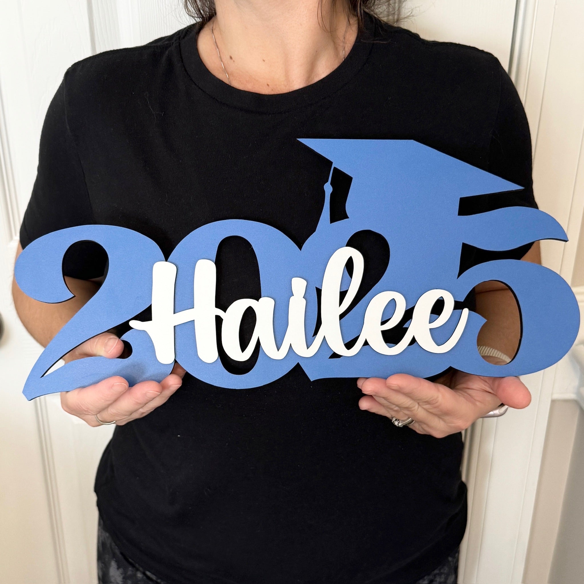 Personalized Graduate Photo Prop – The Knotty Walnut