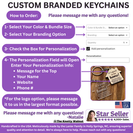 Branded Realtor Keychains - Closing Keychain - Open House Marketing ...