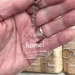 Branded Realtor Keychains - Closing Keychain - Open House Marketing ...